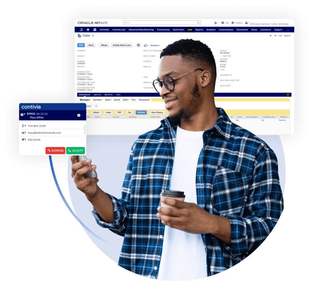 Omnichannel Contact Center - Voice, Web Chat, Email + More | Contivio