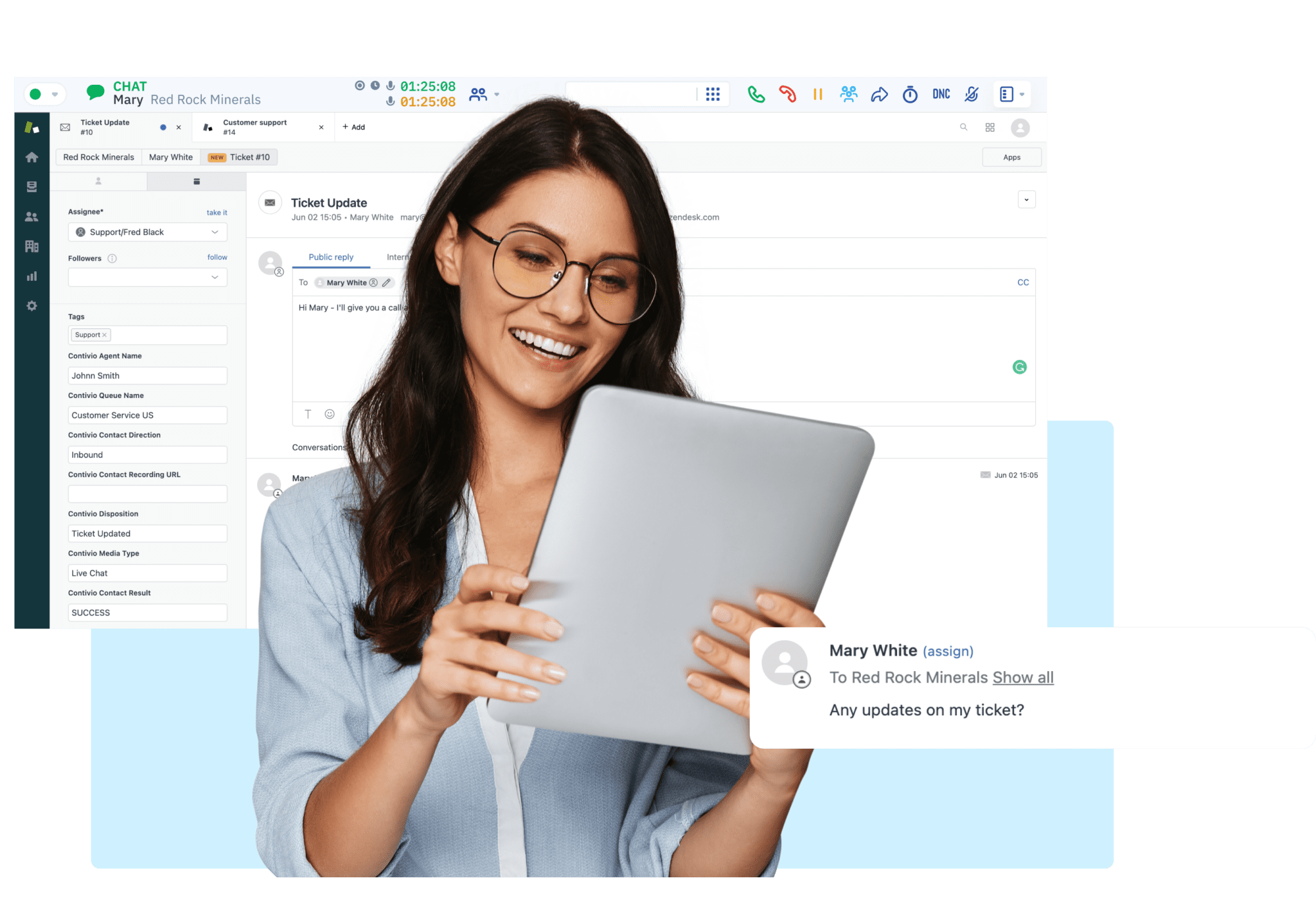 Call Center Software that Integrates with Any CRM | Contivio